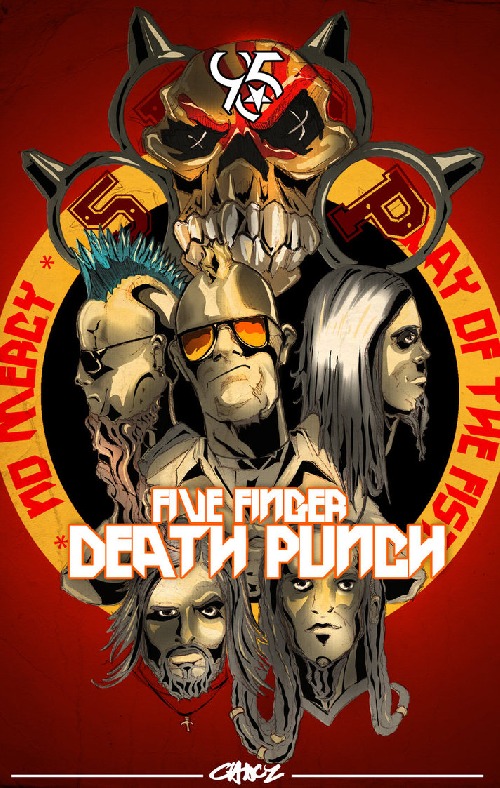 Five Finger Death Punch fotka